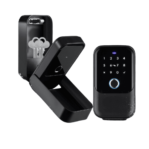 Smart Key Box K5: Secure Key Storage with Fingerprint & Waterproof IP65