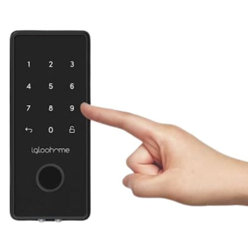 Smart Deadbolt 2S Metal Grey - Sleek, Secure, Bluetooth & PIN Access Lock