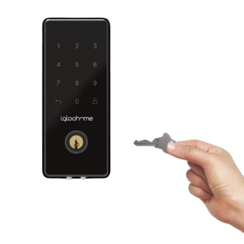 Smart Deadbolt 2S Metal Grey - Sleek, Secure, Bluetooth & PIN Access Lock