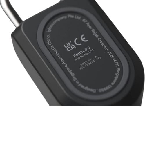 Versatile Smart Padlock with Auto-Lock, Mobile App, & Rechargeable Battery