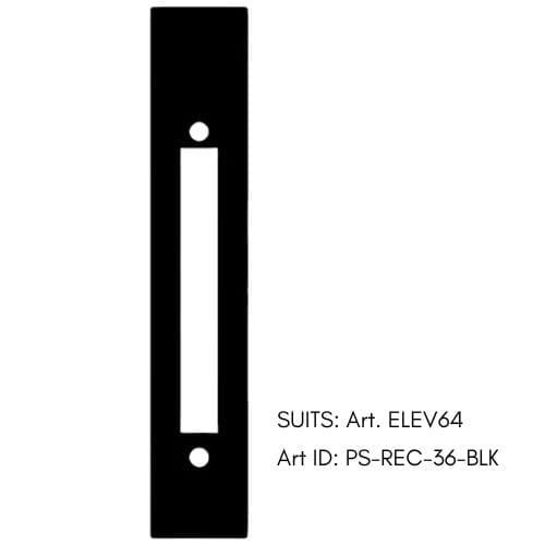 LOCKTON Stainless Steel Scar Plate 377x70mm – Cover Old Lock Cut-Outs
