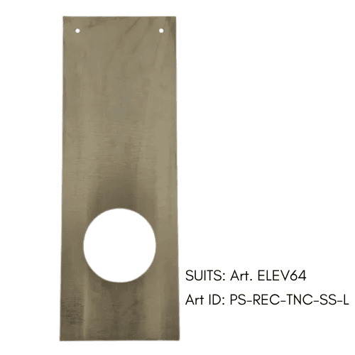 LOCKTON Stainless Steel Scar Plate 225x69mm – Fits Gainsborough ...