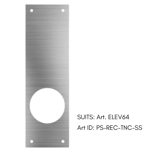 LOCKTON Stainless Steel Scar Plate 225x69mm – Fits Gainsborough ...