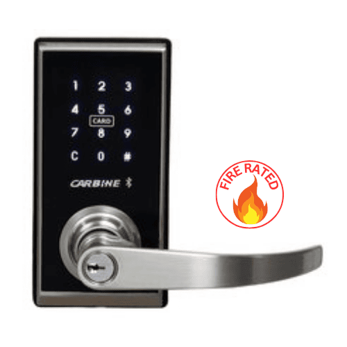 Fire Rated Smart Lock – Carbine CEL2 3IN1 Digital Leverset | Electronic ...